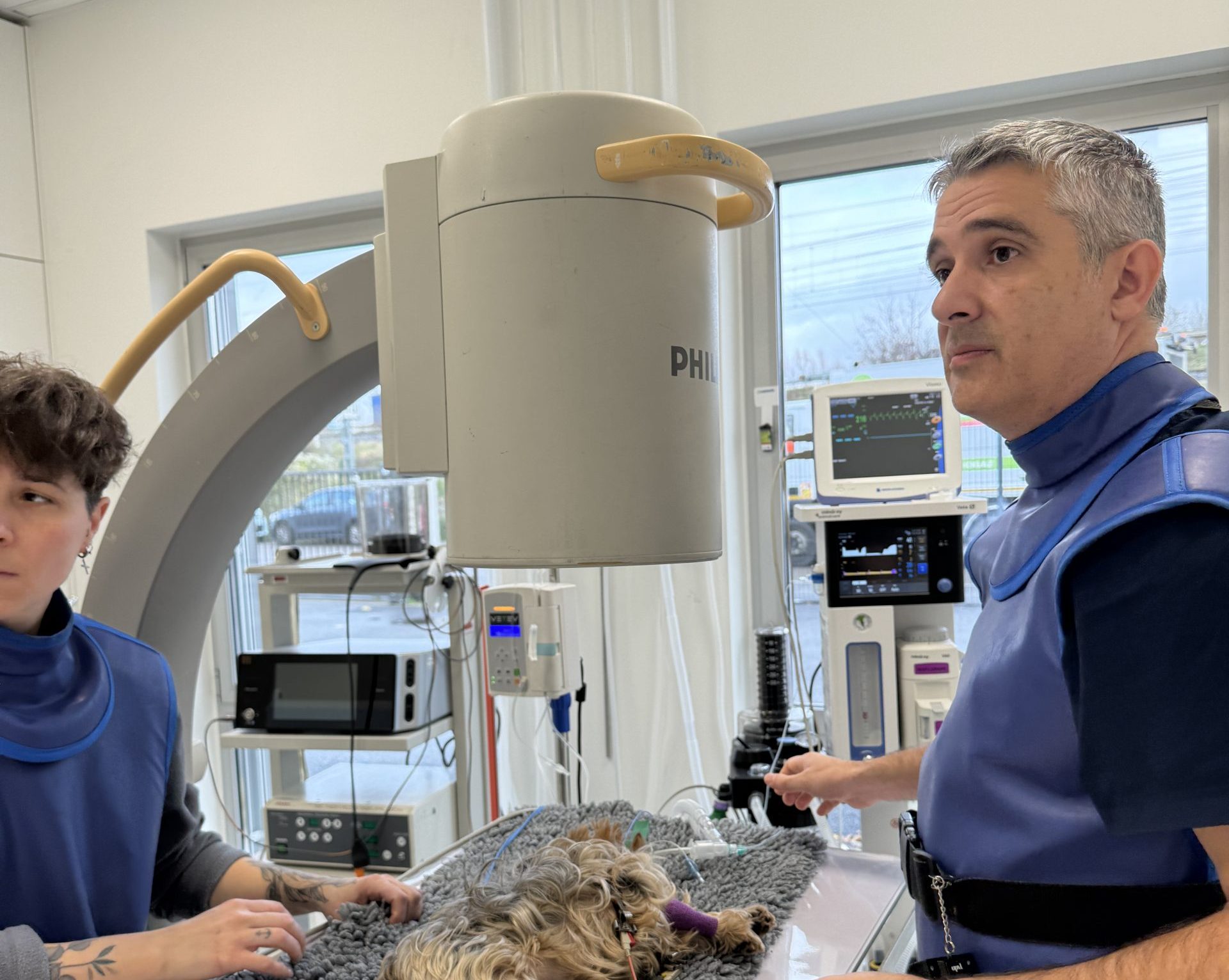 La radioscopie à la clinique vétérinaire Agoravet